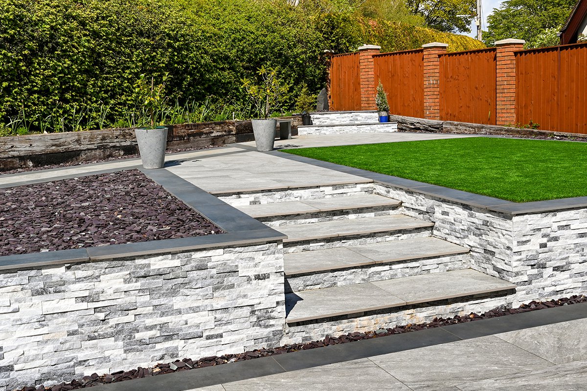 Garden Walling in Hampshire | Right Price Driveways